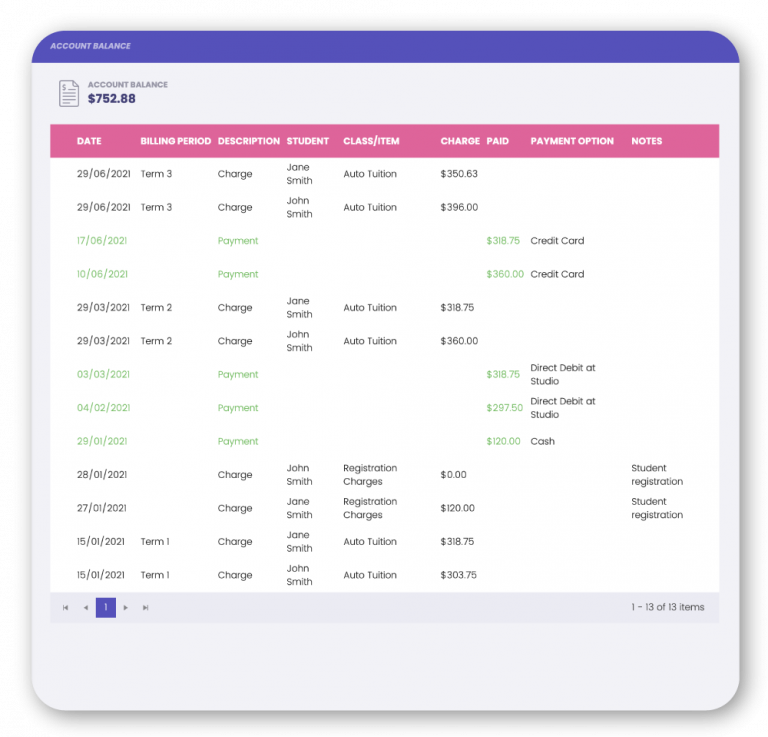 The Latest Online Dance Studio Management Software - StudioLAB
